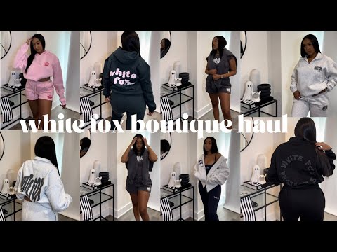 it's sweatsuit szn, let's get cozy! | white fox boutique try-on haul | sweatsuits + more!