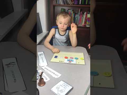 Teach your autistic child personal info: Part 1: ABA Token Board: analytics video next