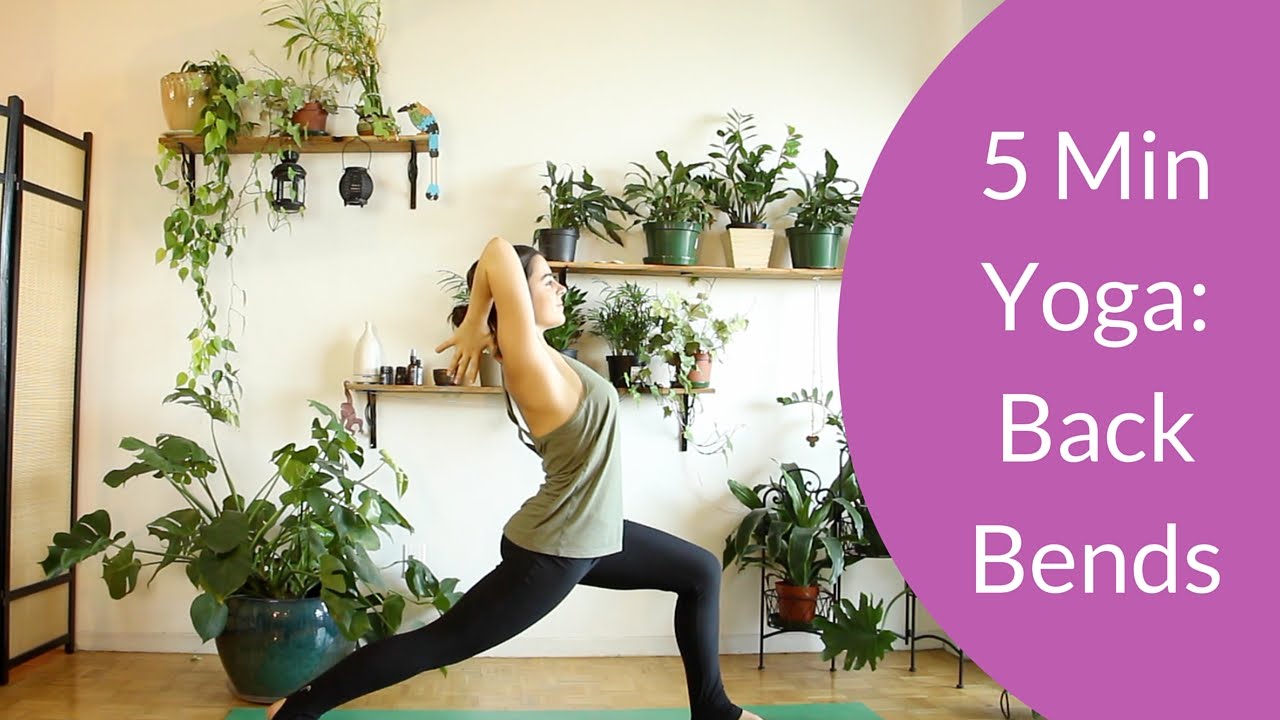 5 Min Yoga: Beginner Backbends
