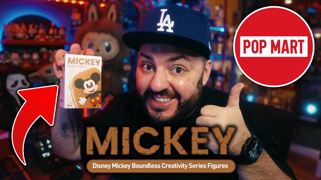 POPMart - Disney Mickey Boundless Creativity Series Figures Whole Set Unboxing
