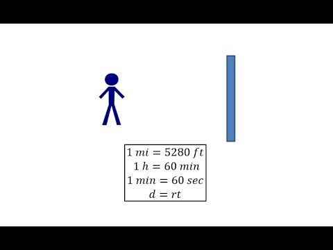 Conversion Application: Canyon Echo (Mile Per Hour to Feet Per Second)