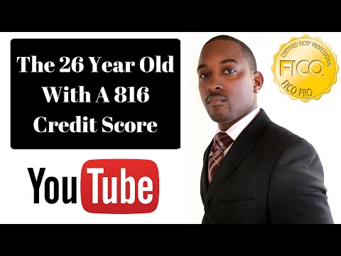 26 Year Old With A 816 FICO Credit Score