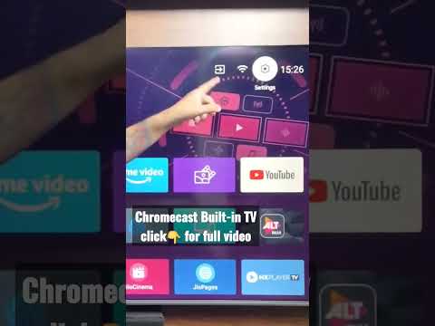 Chromecast built in tv #shorts