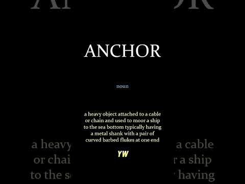 Anchor #How to pronounce and meaning of the word #learnenglish #vocab #vocabulary #english learn