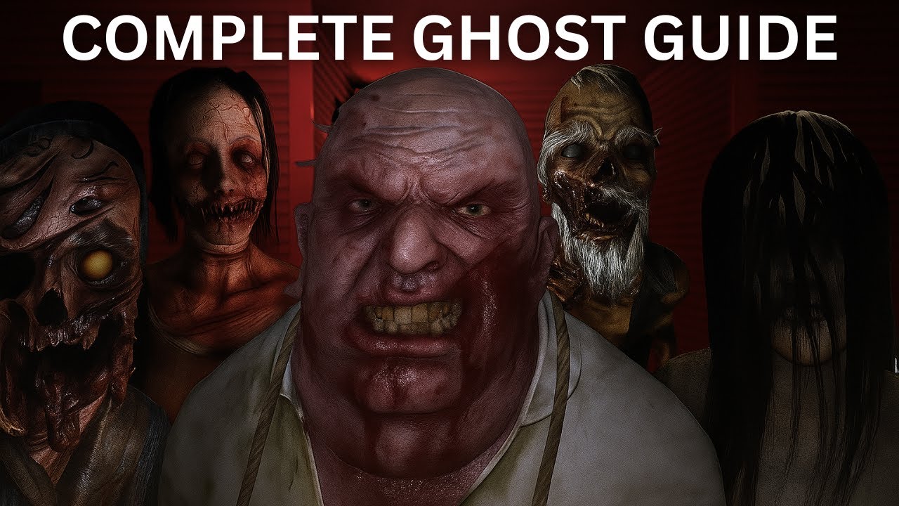 Phasmophobia Ultimate Ghost Guide 2025 (Abilities Traits Speed Blinks)