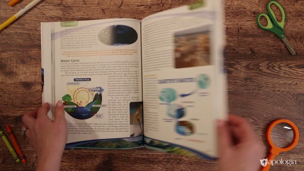 Apologia's Young Explorer Earth Science Homeschool Curriculum - Textbook Flip-Through