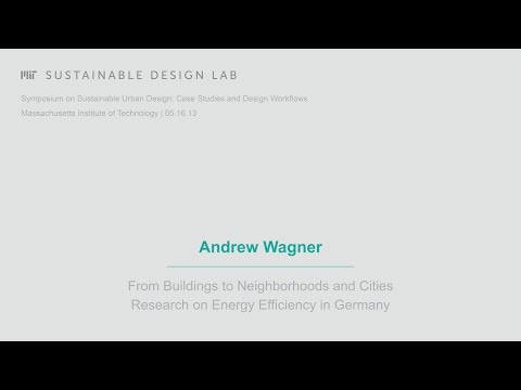 Andrew Wagner | From Buildings to Neighborhoods and Cities