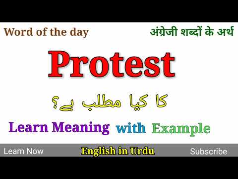 protest meaning