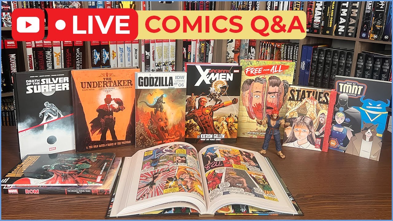 Q&A and Comics Talk! (4/2426) | Omnibus | Epic Collections | Absolutes | Hardcovers | Manga |
