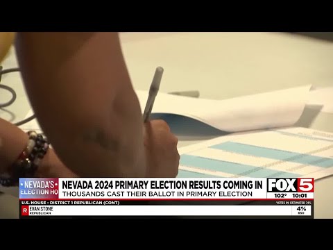 Nevada 2024 Primary Election results coming in