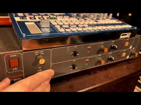 TASCAM RS-20B 80s Dual Spring Reverb Vintage | Reverb