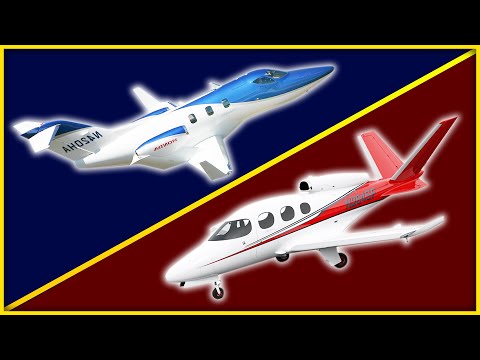 Cirrus vs. Honda  [Cirrus Aircraft's G2 Vision Jet vs. Honda's Jet Elite S ] Business Jets 2022