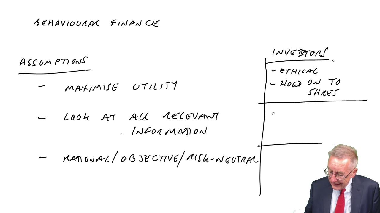 Behavioural finance - ACCA (AFM) lectures