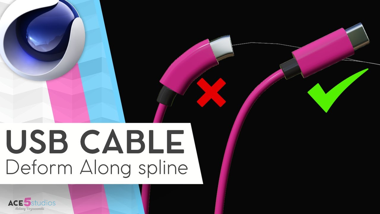 USB cable animation tutorial - Tutorials - Blog - C4Dzone