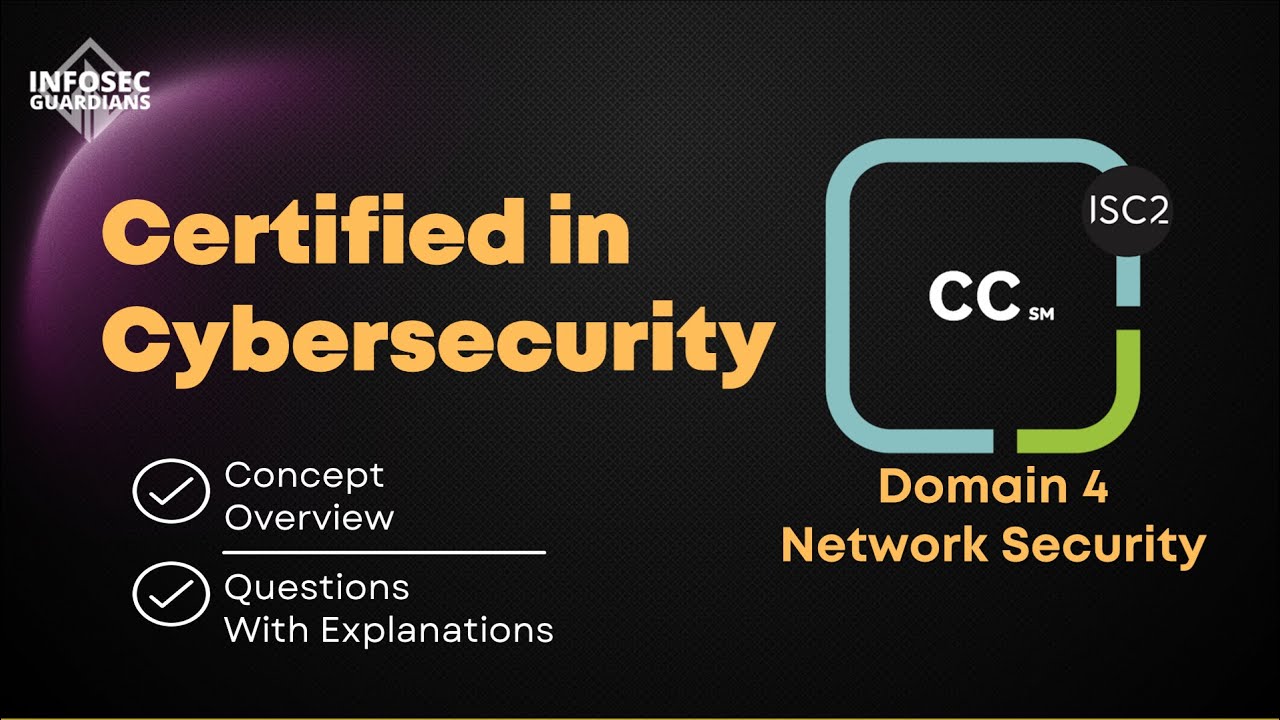 Mastering ISC2 CC Domain 4: Network Security - Concepts & Practice Questions
