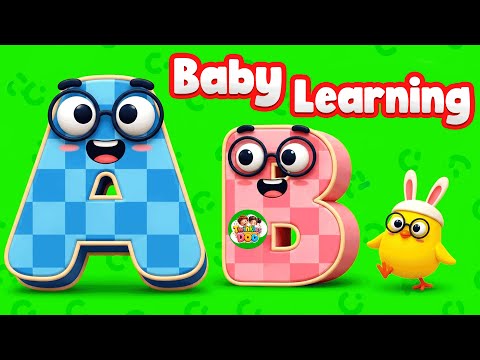ABC Phonics Song for Babies and Toddlers | Baby Learning Videos For 2 Year Old | A For Apple 🅰️🍏