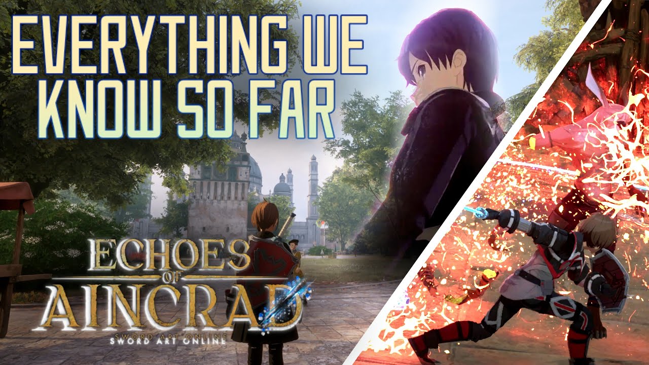 GAMEPLAY, CUSTOMIZATIONS AND MORE!! EVERYTHING WE KNOW SO FAR ABOUT ECHOES OF AINCRAD SAO