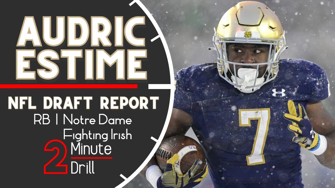 Audric Estime Brings The POWER! 💥 | 2024 NFL Draft Profile & Scouting Report