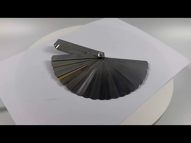 Feeler Gauge - 20 blades Brass Manufacturer from New Delhi