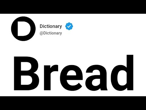 Bread Meaning In English