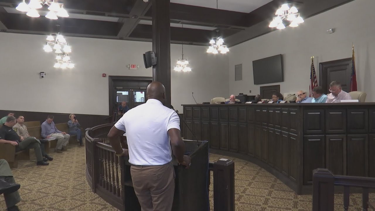 Burke County Sheriff Alfonzo Williams ask board of commissioners to help cover budget during public