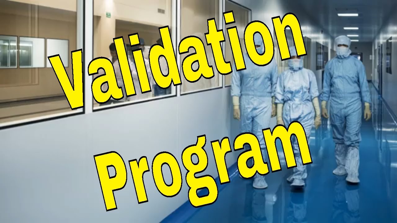 Validation Program in Pharmaceuticals