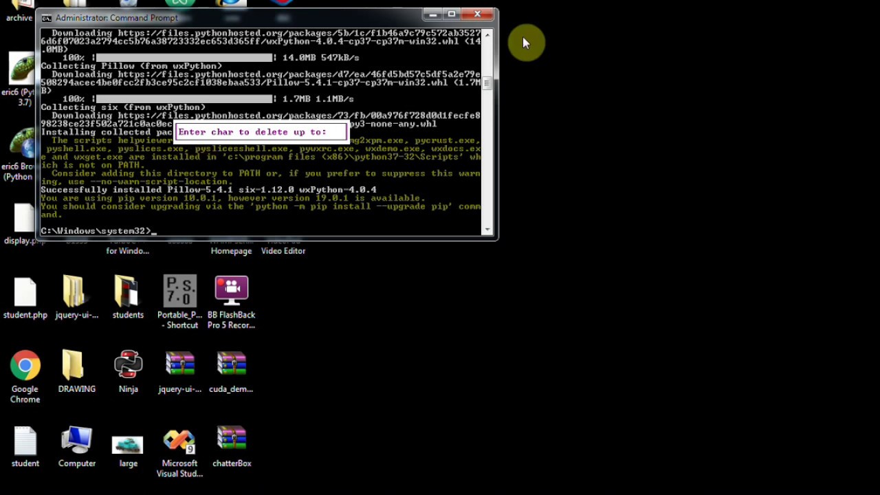 how to install wxpython using pip | itechsoftwareacademy