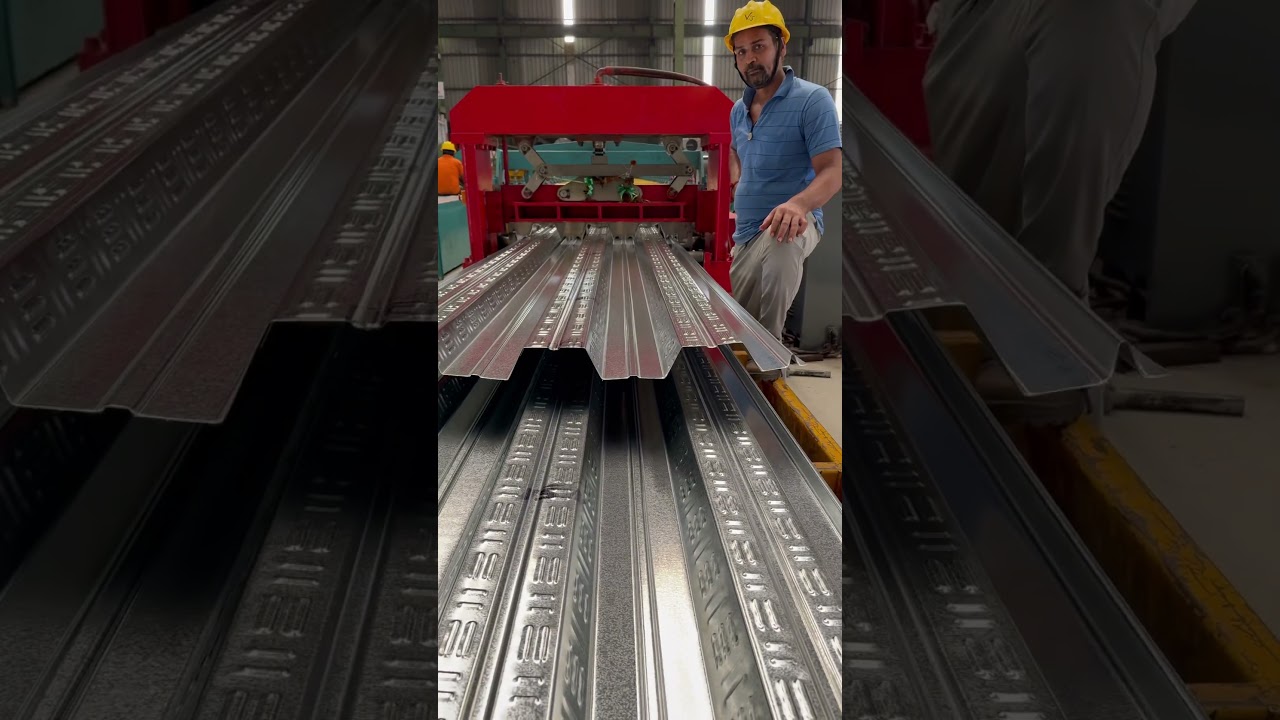 Decking Sheet Manufacturing | Roofing & Flooring Solution | High Strength Steel Decking