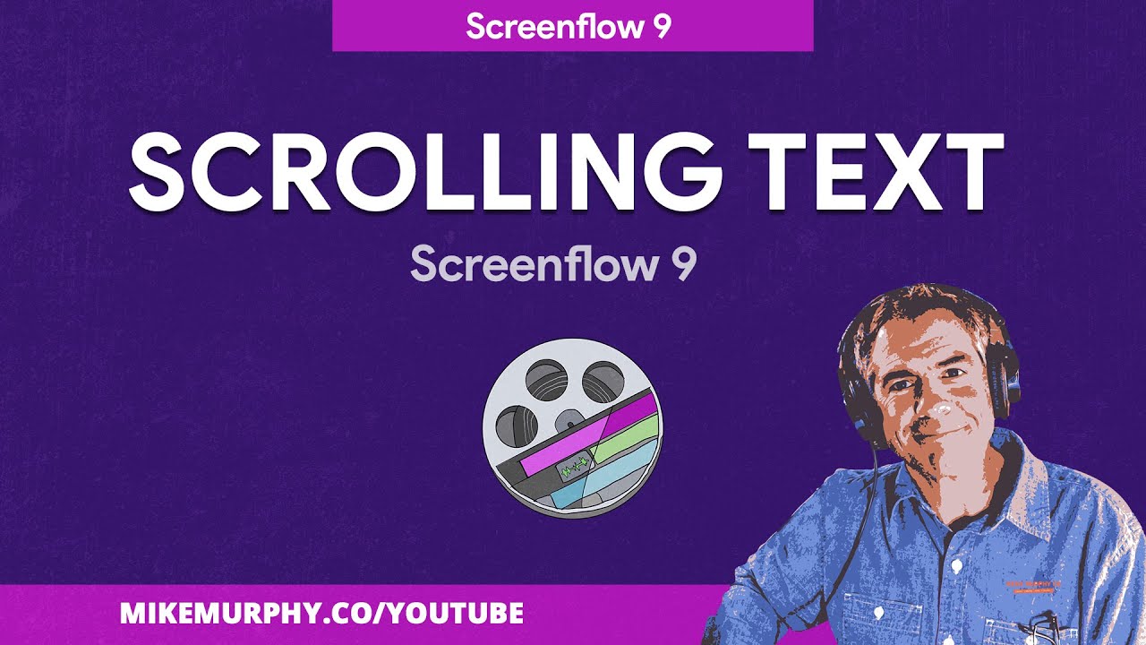 Screenflow 9: How to Create Scrolling Text