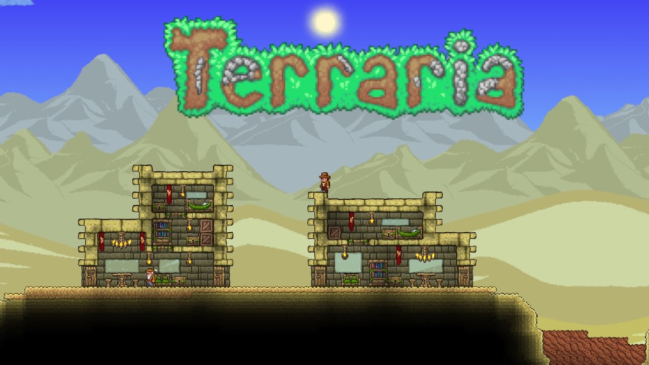 Terraria Desert House Timelapse