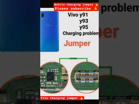 ✅"How to Fix Charging Problem in Android Phone✅"Vivo y91.y93.y95 charging jumper 🔥 repair