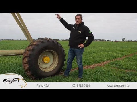Bore water and T-L Irrigation from Eagle i Farm Machinery