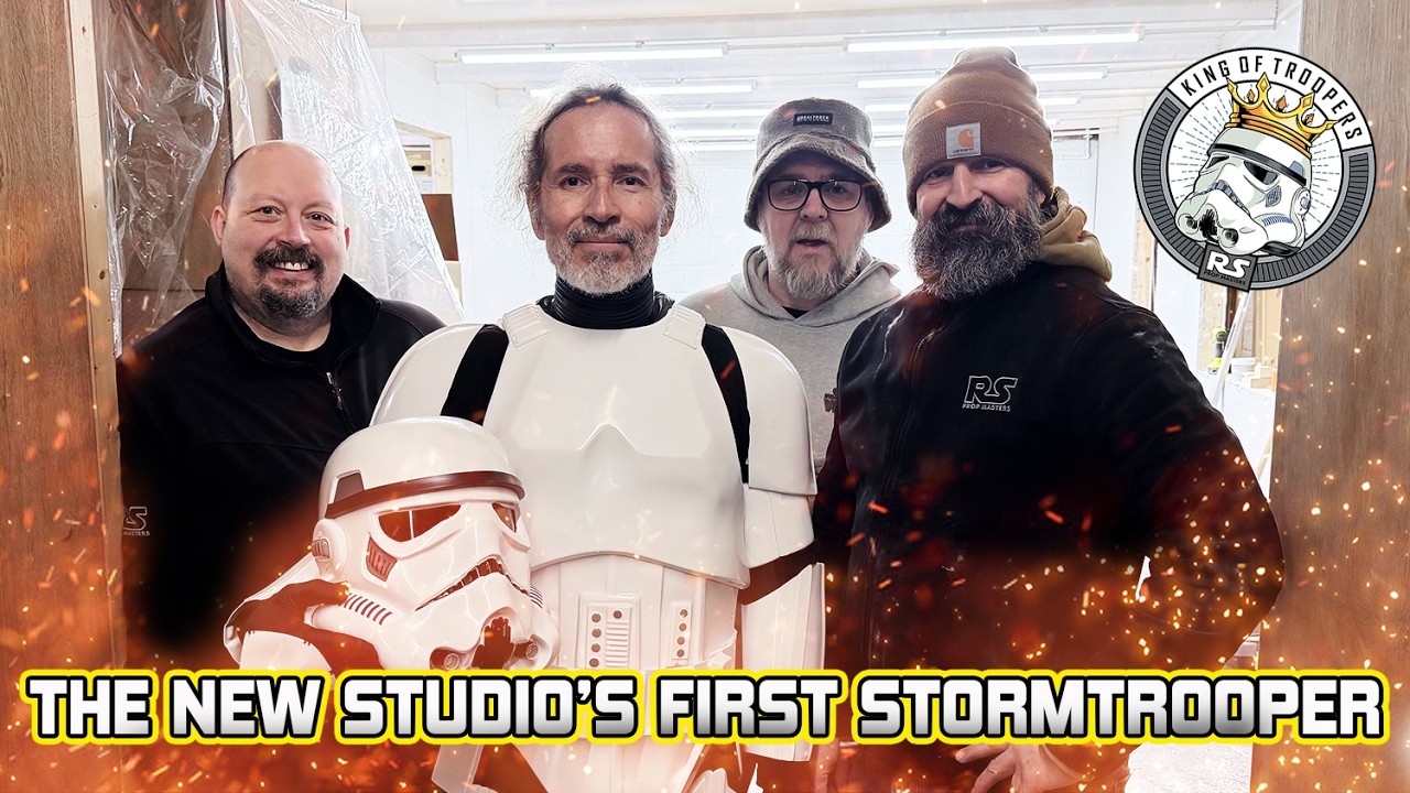 The New Studios First Stormtrooper - RS Prop Masters