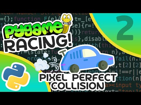Learn Pygame Car Racing Tutorial 2 Pixel Perfect Collision - Mind Luster