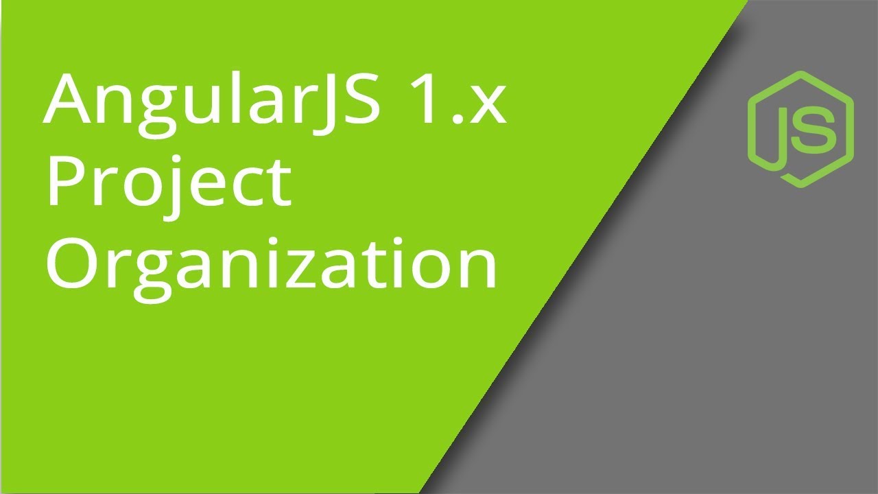 AngularJS Project Organization