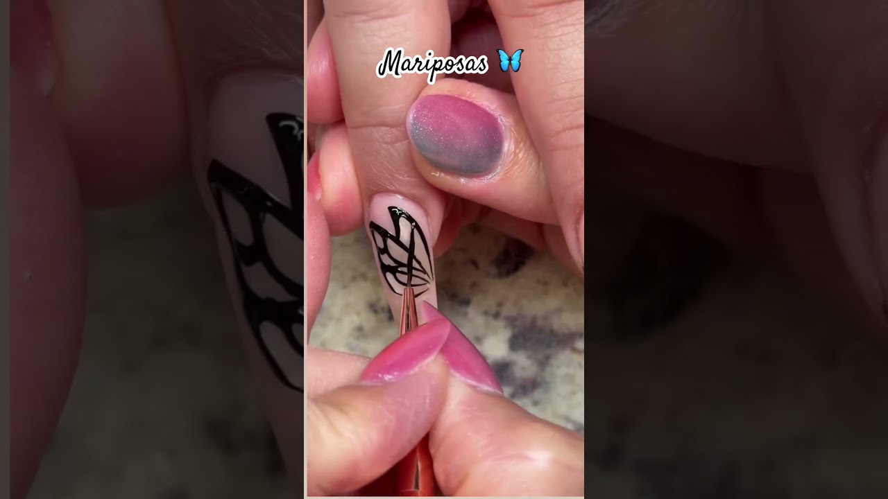 Esta mariposa quedó de otro nivel 🦋✨ ¡Qué finura!