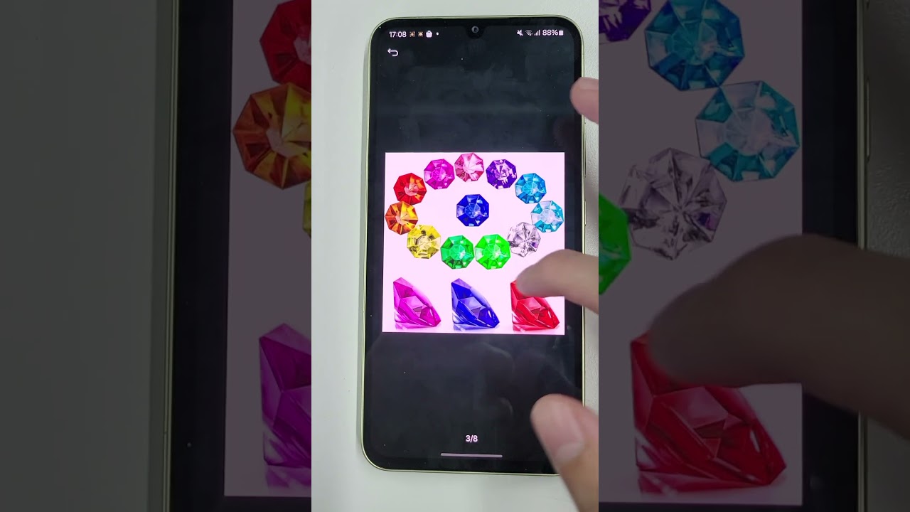 Instructions for using features in the Rock Identifier application - Gemstone