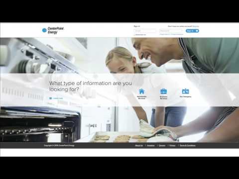 CenterPoint Energy Residential CIP Tutorial