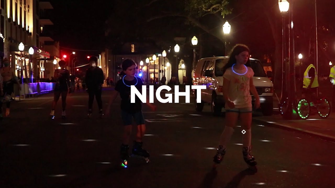 Friday Night in Downtown Mobile