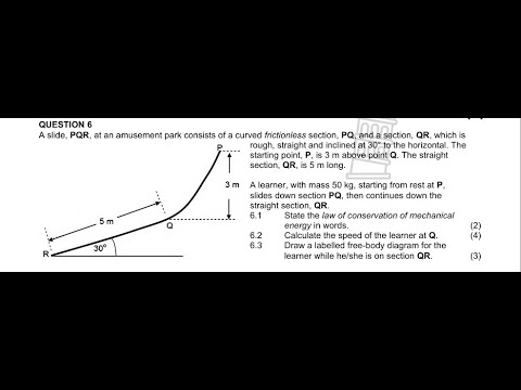 Work Energy and Power Grade 12 (DBE FEB/MARCH 2018)