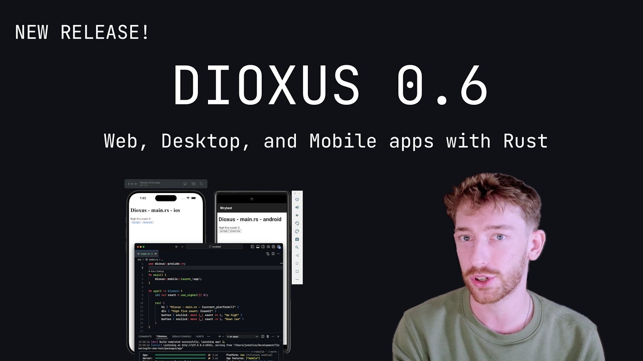 Dioxus 0.6 - Crossplatform apps with Rust