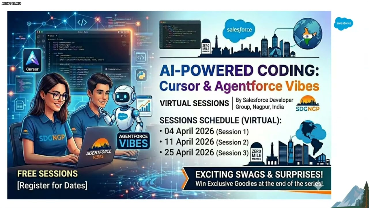 AI Powered Coding with Cursor and Agentforce Vibes : Session 1