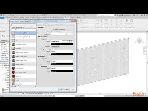 Learn Autodesk Revit in 4 Hours Introduction to the Material Editor|packtpub com - Mind Luster
