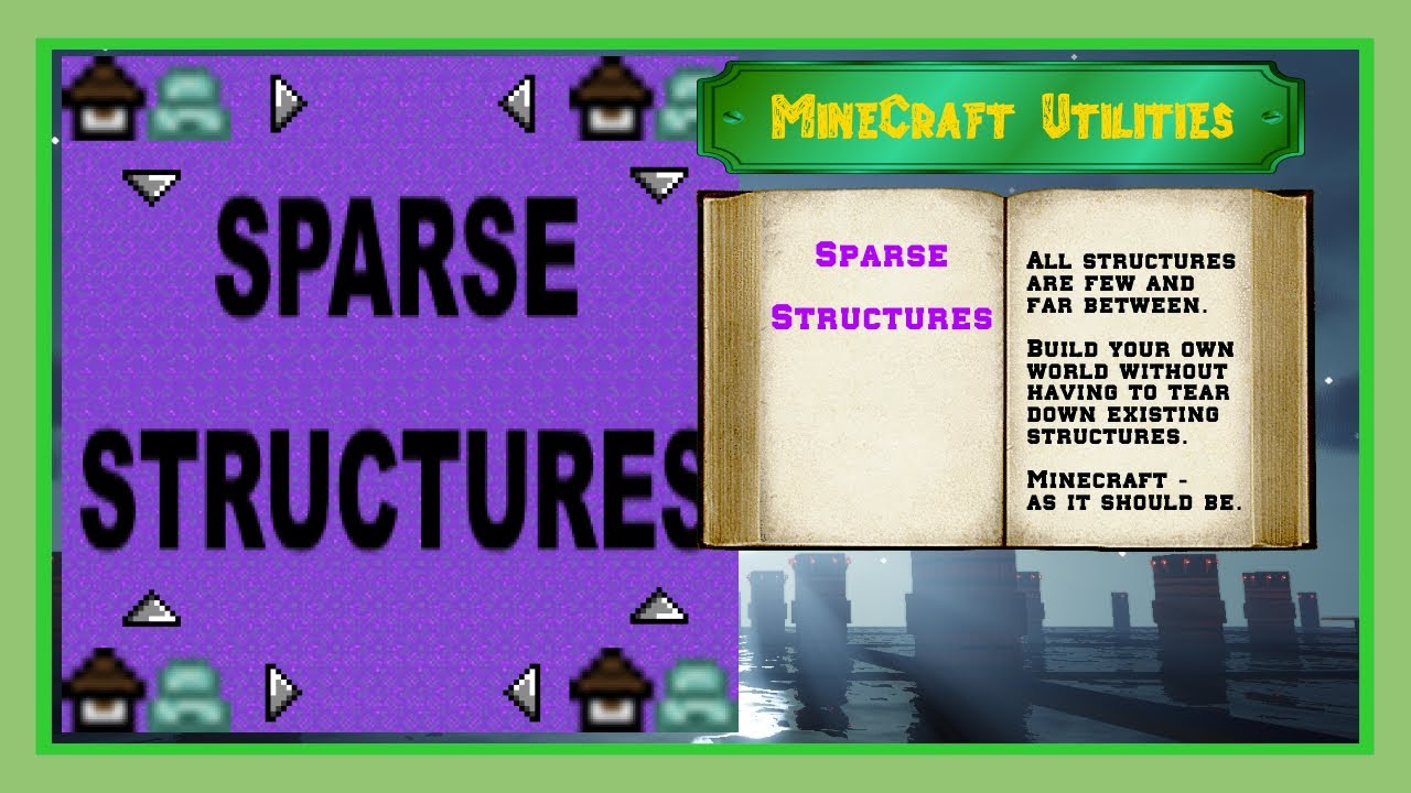 MC Datapack: Sparse Structures (updated to MC 1.21)