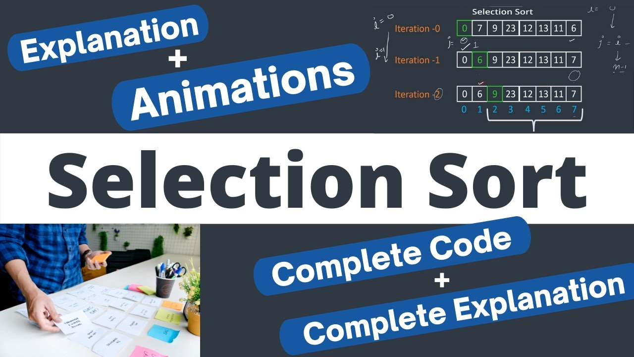 Selection Sort || Sorting Algorithm ||Techies Code ||
