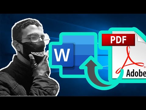 HOW TO CONVERT From PDF to WORD! [EASY & Quick 2020]
