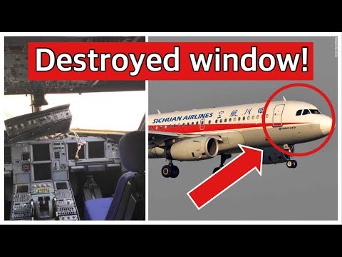 Sichuan Airlines broken window - Mentour explains