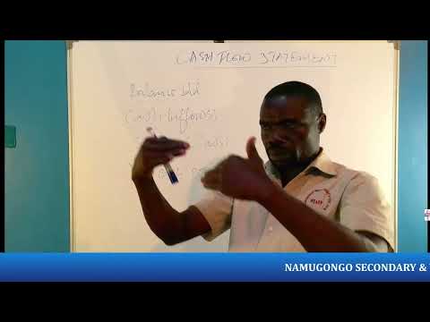 A'level Entrepreneurship Cash flow Statement part 1