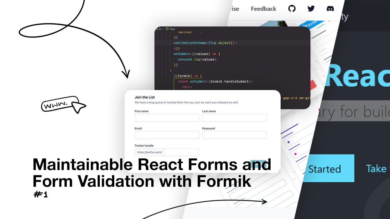 Maintainable React Forms and Form Validation with Formik