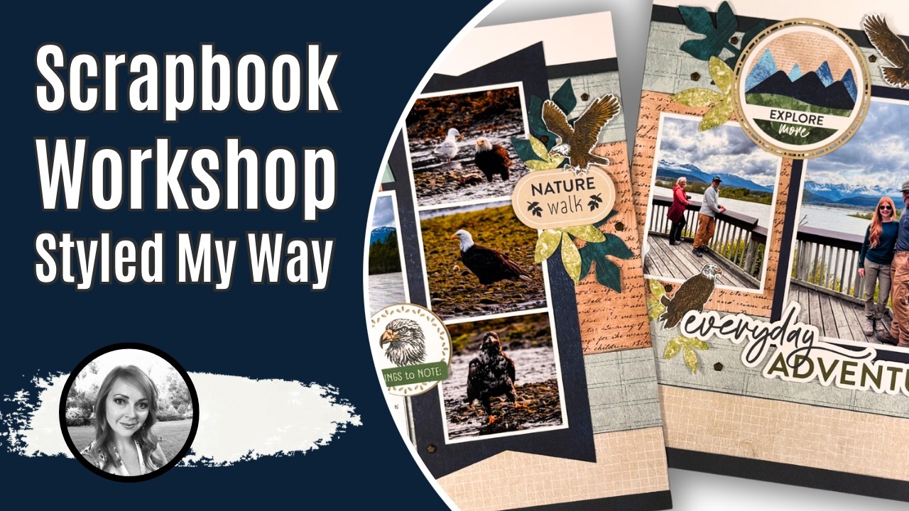 Scrapbook Layout Refresh | Stampin' Up! Exploring Nature